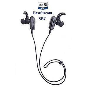 KOKKIA Marathons_3codecs : Bluetooth Stereo Headset with 3 codecs (SBC, aptX, FastStream). Compatible with Bluetooth iPhones,iPads/iPods and Other Bluetooth Stereo Sources.