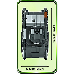 COBI 2534 Panzer I Ausf.A Building Blocks, Grey, Multicolor