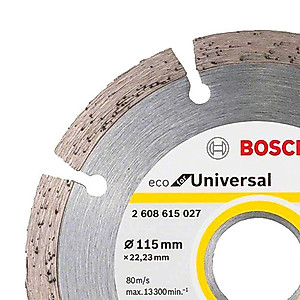BOSCH 2608615027 Diamond Disc Universal Turbo 230 x 22.33 mm