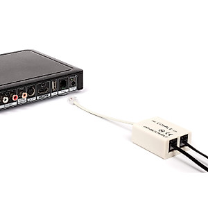 THE CIMPLE CO 2 Wire, 1 Line DSL Filter, with Built in Splitter - for Removing Noise and Other Problems from DSL Related Phone Lines