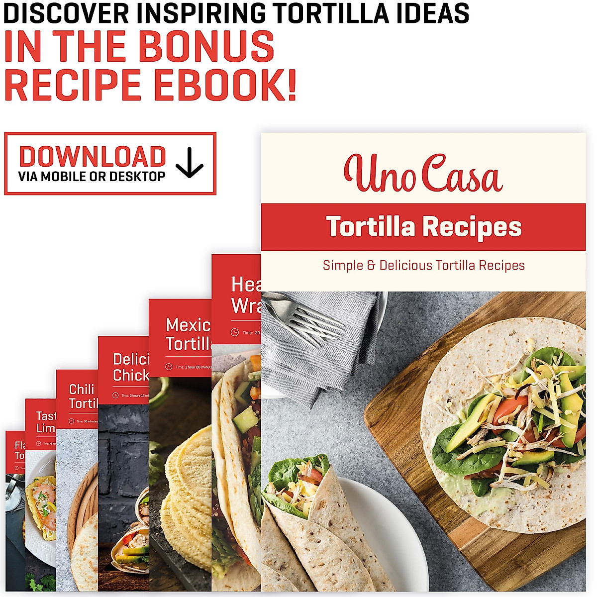 Uno Casa Cast Iron Comal Pan 11.5 Inch - Skillet for Roti/Comal Pan, Tawa/Dosa Pan Pataconera, Comales para Tortillas - Cast Iron Pizza Pan - Comal Para Tortillas Grande - Tava Roti Pan - Comale