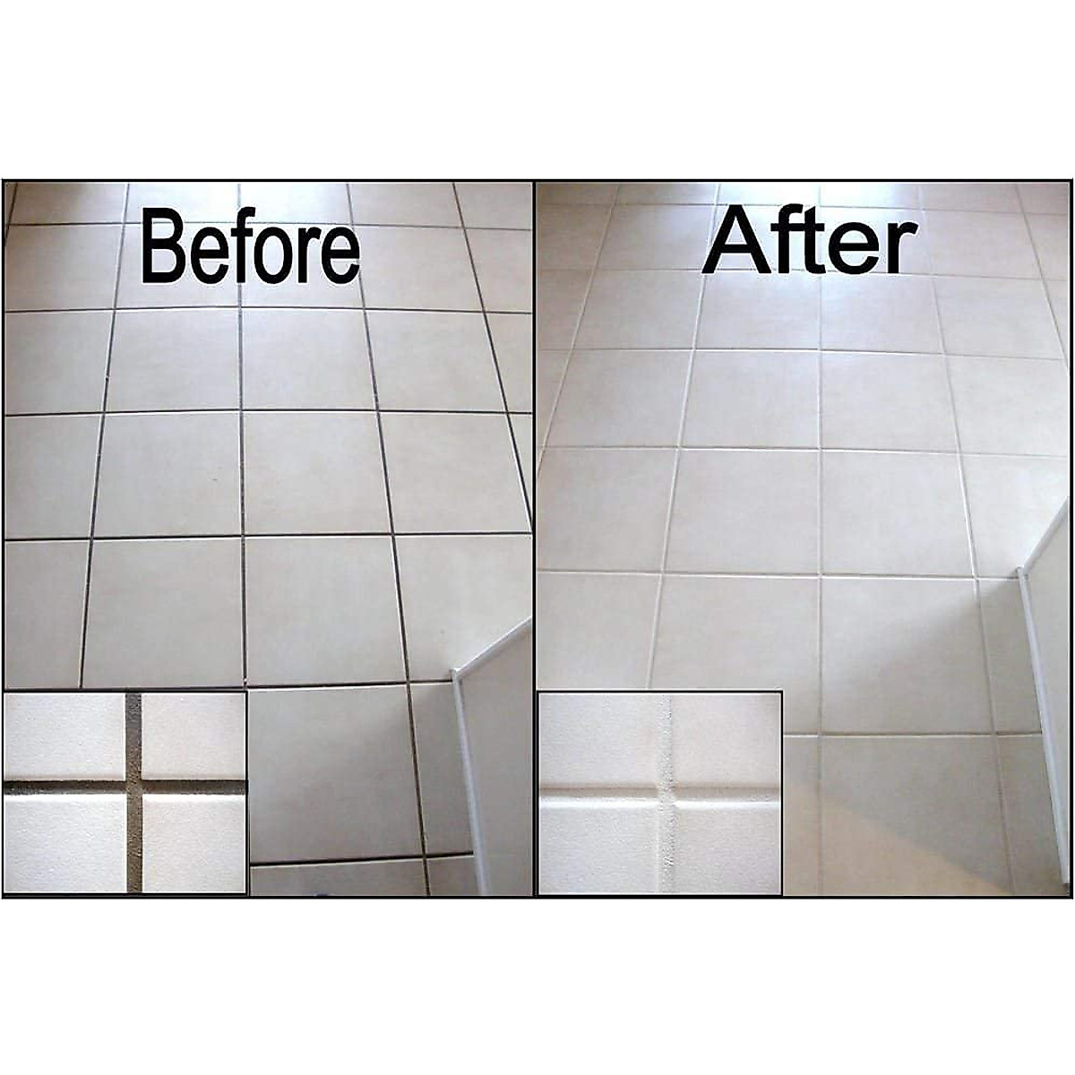 Mapei Grout Refresh Colorant and Sealer: Grout Paint and Sealant - 8 Ounce Bottle, Charcoal