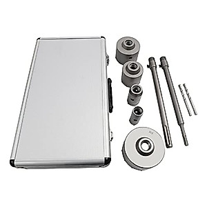 9pcs Concrete Hole Saw Kit 30 40 65 80 100mm SDS Plus SDS Max Shank Hole Saw Cutter Concrete Brick Cement Stone Tile Masonry Wall Hole Opening Drill Bits Set