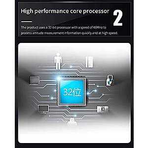 [Industrial-Grade Accelerometer+Inclinometer] HWT905-RS232 MPU9250 9-axis Gyroscope+Angle(XY 0.05° Accuracy)+Digital Compass with Kalman Filtering, Temp&Magnetometer Compensation, IP68 Waterproof