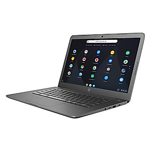 HP 2021 Chromebook 14 Inch Non-Touch Laptop, AMD A4-9120C up to 2.4 GHz, 4GB DDR4 RAM, 32GB eMMC, WiFi, Bluetooth, Webcam, Chrome OS, Gray + NexiGo 32GB MicroSD Card Bundle