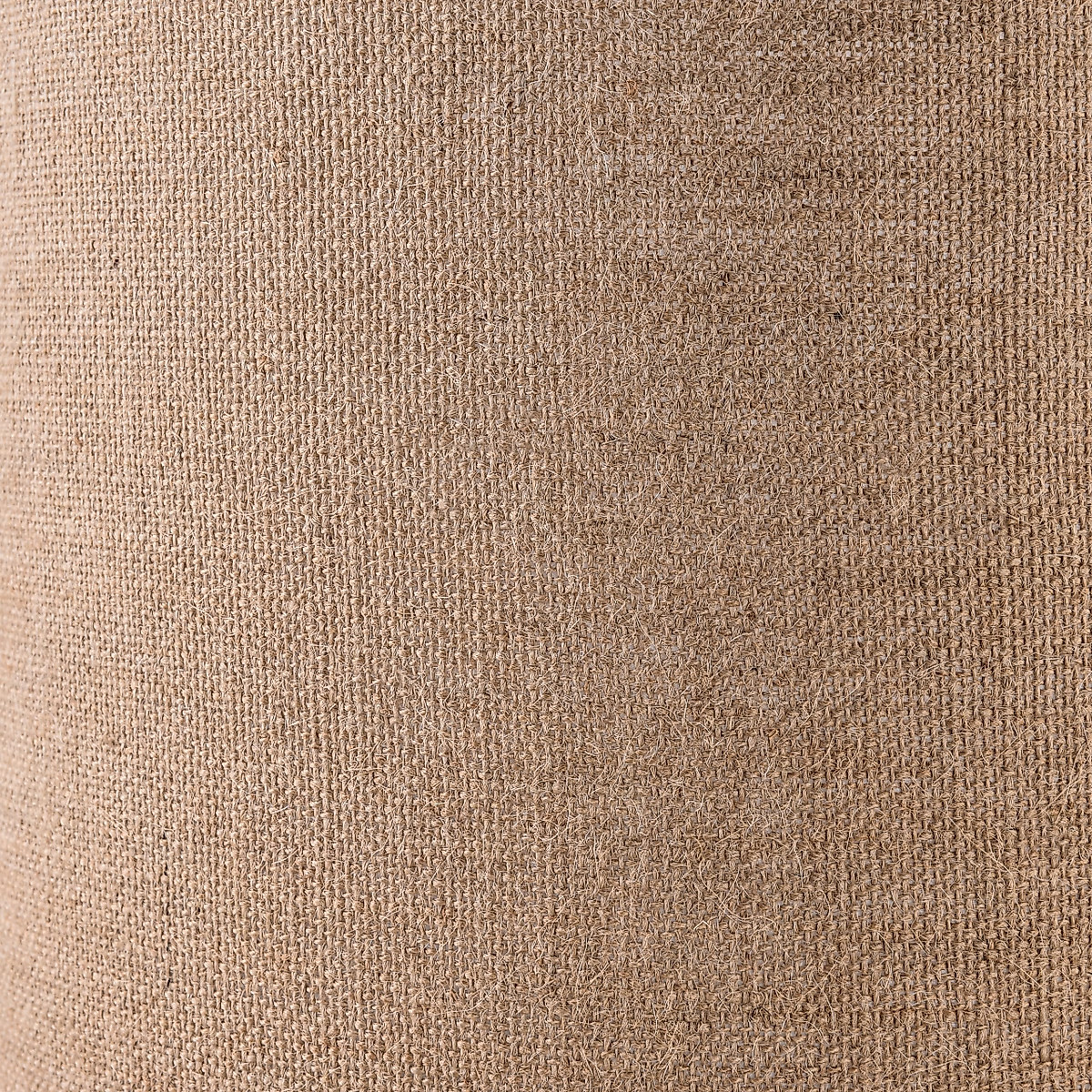 PAPAYA Lampshade Set of 2 Drum Fabric Shades for Table and Floor Lamps, 13" Top x 13" Bottom x 10" High Brown Spider Lamp Shade,Natural Burlap Linen Handmade