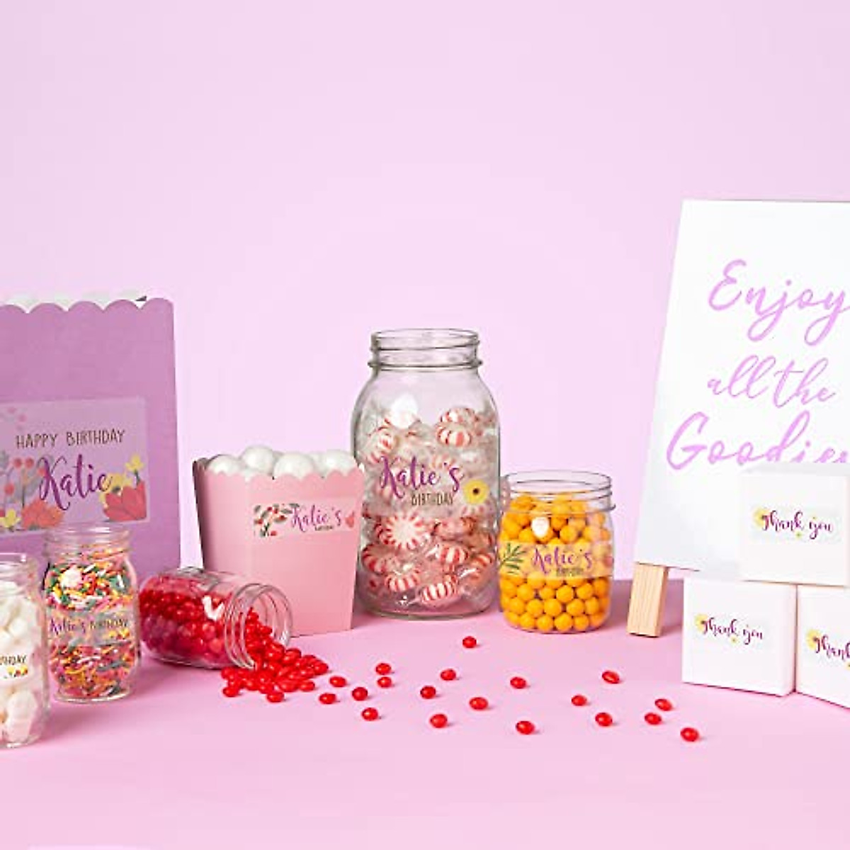 Avery Printable Shipping Labels with Sure Feed, 2" x 4", Matte Clear, 250 Blank Mailing Labels (8663)