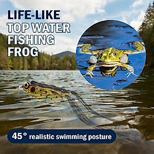 Reaction Tackle Hollow Body Frogs 2.5" - Swamp Frog #25