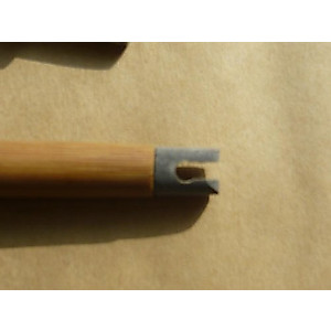 Tiger Shaft Horn Insert nocks for Bamboo or Wood Arrows Making/Varied Wholesale Amounts (100pcs)