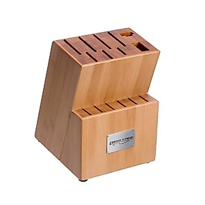 Ergo Chef Crimson Series 15-Slot Bamboo Knife Block