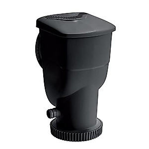 Summer Waves Light Oak Elite 14 Foot by 36 Inch Outdoor Backyard Round Frame Above Ground Swimming Pool Set with Ladder and Filtration Pump