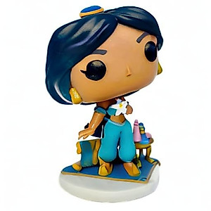 POP Disney Ultimate Princess: Jasmine Funko Vinyl Figure (Bundled with Compatible Box Protector Case)