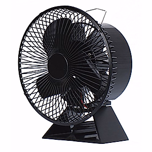 VODA New Designed 3 Blades Heat Powered Stove Fan About 175 CFM with Protective Cover More Safe and Comfortable…