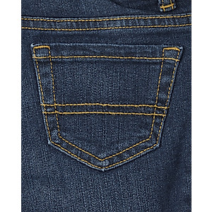The Children's Place Baby Boys' and Toddler Denim 5-Pocket Shorts, Stretch Light Wash 3-Pack, 12-18 Months