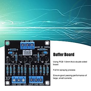 Buffers Boards, DC±12V~±18V Complementary Buffer Output Board for Audio