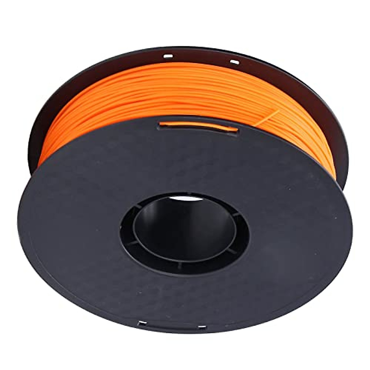 PLA Filaments, High Purity Filament Printing Materials Good Tensile Strength Plastic for Printing(Orange)