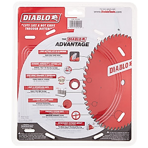 Diablo D1080N Non-Ferrous Metal & Plastic Cutting Saw Blade