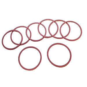 Tattler Canning Lids TWIN PACK 100 Replacement Rubber Rings - 50 REGULAR/50 WIDE (RINGS ONLY - NO LIDS) - Bulk Package - MADE IN THE USA!