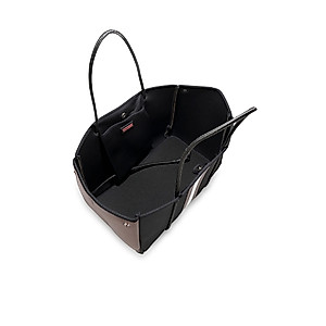 Haute Shore - Greyson Java Neoprene Tote Bag w/Zipper Wristlet Inside