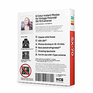 Polaroid Originals Color Film for SX-70 (4676),White