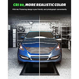 Viugreum High Bay LED Shop Lights, 500W UFO LED High Bay Light 50,000LM 120V LED High Bay Lights 5000K Daylight, Alternative to 2000W MH/HPS for Garage Workshop Barn Factory Warehouse - 10 Pack