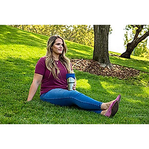 PRODUCTS THAT SIMPLIFY LIFE O-Sip!Silicone Straw Lids-XL(3pack),stretches to cover Tumblers,Large Cups&Mugs,Yeti Rambler,Mason Jars,Spill proof,Reusable, Durable,Replace Lid Accessory(Red,Navy,Gray)