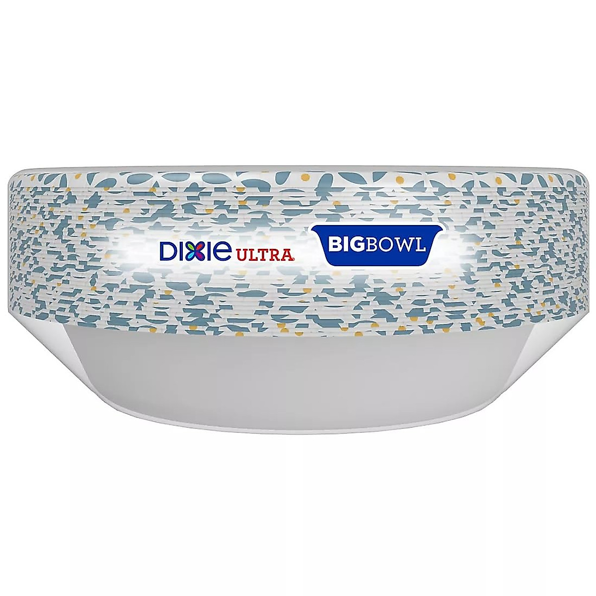 Geogia Pacific Big Bowl, 34 oz Printed Disposable Paper Bowl, 34 Count