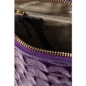 BRAHMIN Ombre Melbourne Small Georgina Crossbody Ultraviolet One Size