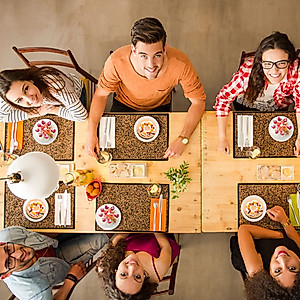 AWTBDP 4 Inch Cake Pan Set of 8, Anodized Aluminum Round Cake Pans with 100 Pcs Parchment Paper Tins Baking Pan for Cheese Cake, Pizza, Quiche, Non Toxic, Leakproof, Easy Pop Out