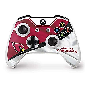 Skinit Decal Gaming Skin compatible with Xbox One S Controller - Officially Licensed NFL Arizona Cardinals Design