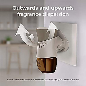 Botanica by Air Wick Plug in Scented Oil Refill, 10ct, Fresh Pineapple and Tunisian Rosemary, Essential Oils, Air Freshener, Eco Friendly