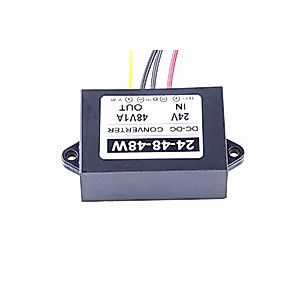 KNACRO 48V 1A 48W DC Convert DC-DC 24V (18V - 32V) Step Up to 48V Voltage Boost Converter Regulator Power Supply(1A)