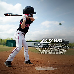 Marucci CAT9 -10 USSSA Junior Big Barrel Youth Metal Baseball Bat, 2 3/4" Barrel, 25"/ 15 oz