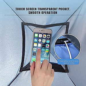 Beach Canopy, Portable Sun Shade Canopy Beach Sunbathing Personal Sun Protection Quick Installation for 1 People