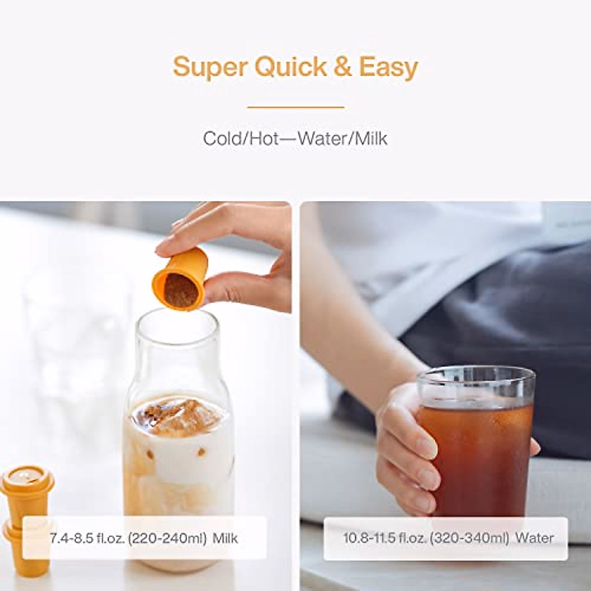 SATURNBIRD Express Fuliang Black Tea, Premium Instant Tea Powder, Cold Brew Tea, Freeze-drying Tech, Ice/Hot Water/Milk, No Additives, 12 Single Serve(2 Packs, 24 count total)