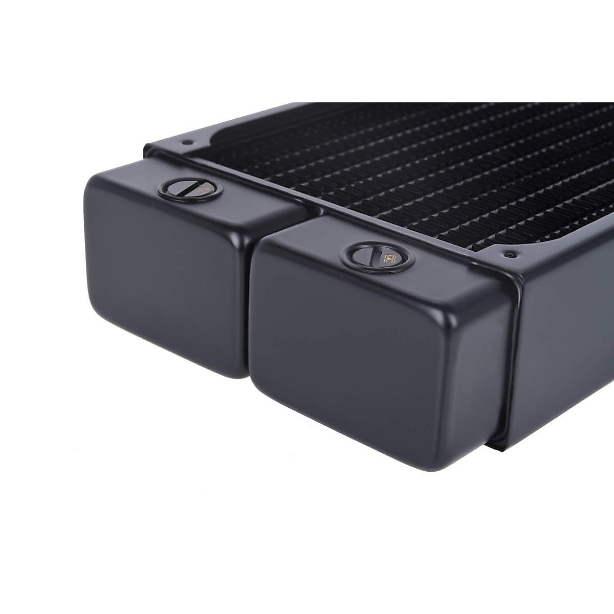 Alphacool NexXxos XT45 Full Copper 360mm Radiator V.2, 120mm x 3, Triple Fan, Black