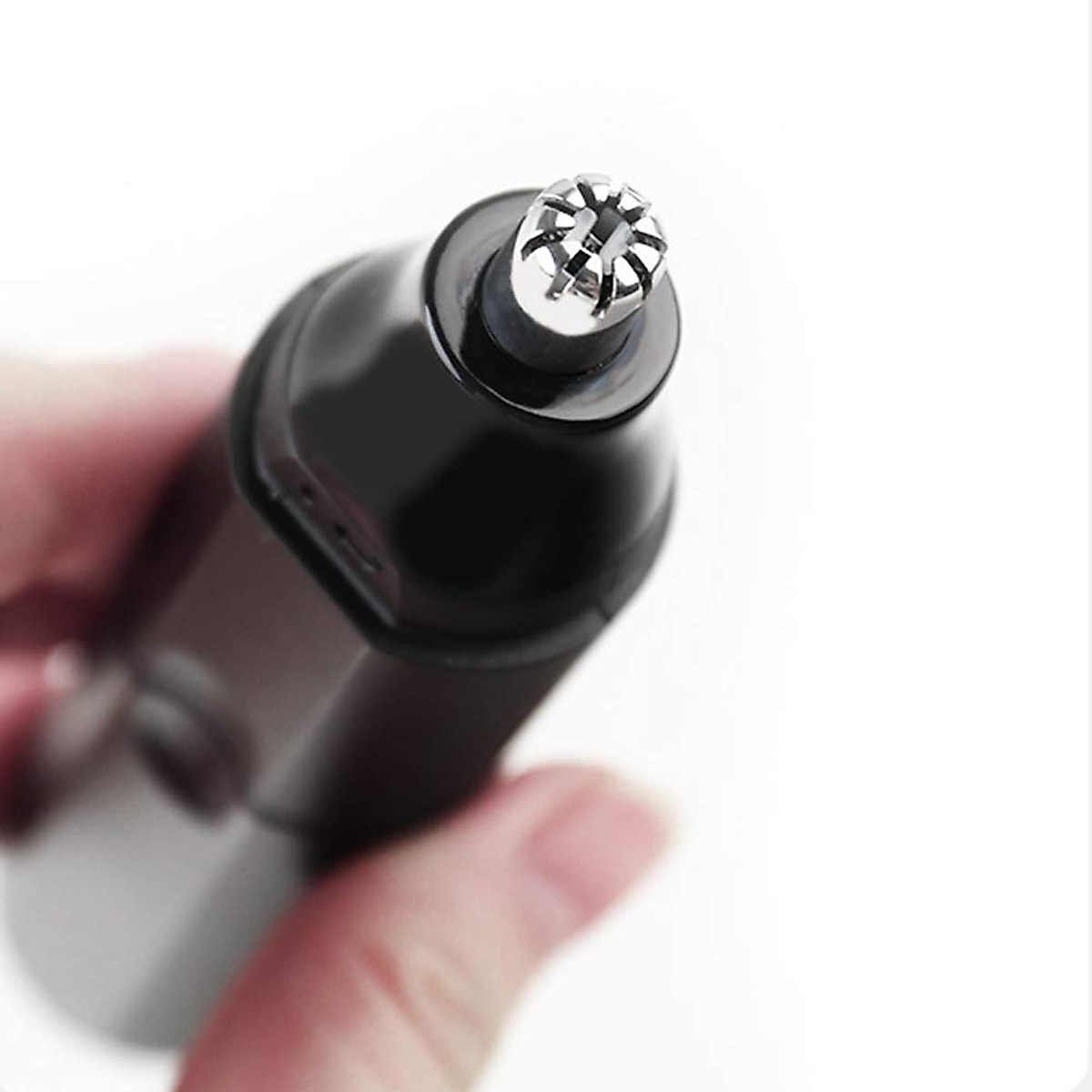 Dr.Pedi Nose Hair Trimmer for Men and Women, Clipper and Ear Hair Trimmer with Water Resistant Nose Trimmer for Mens Nose Hair Trimmer, Black (01-0040)