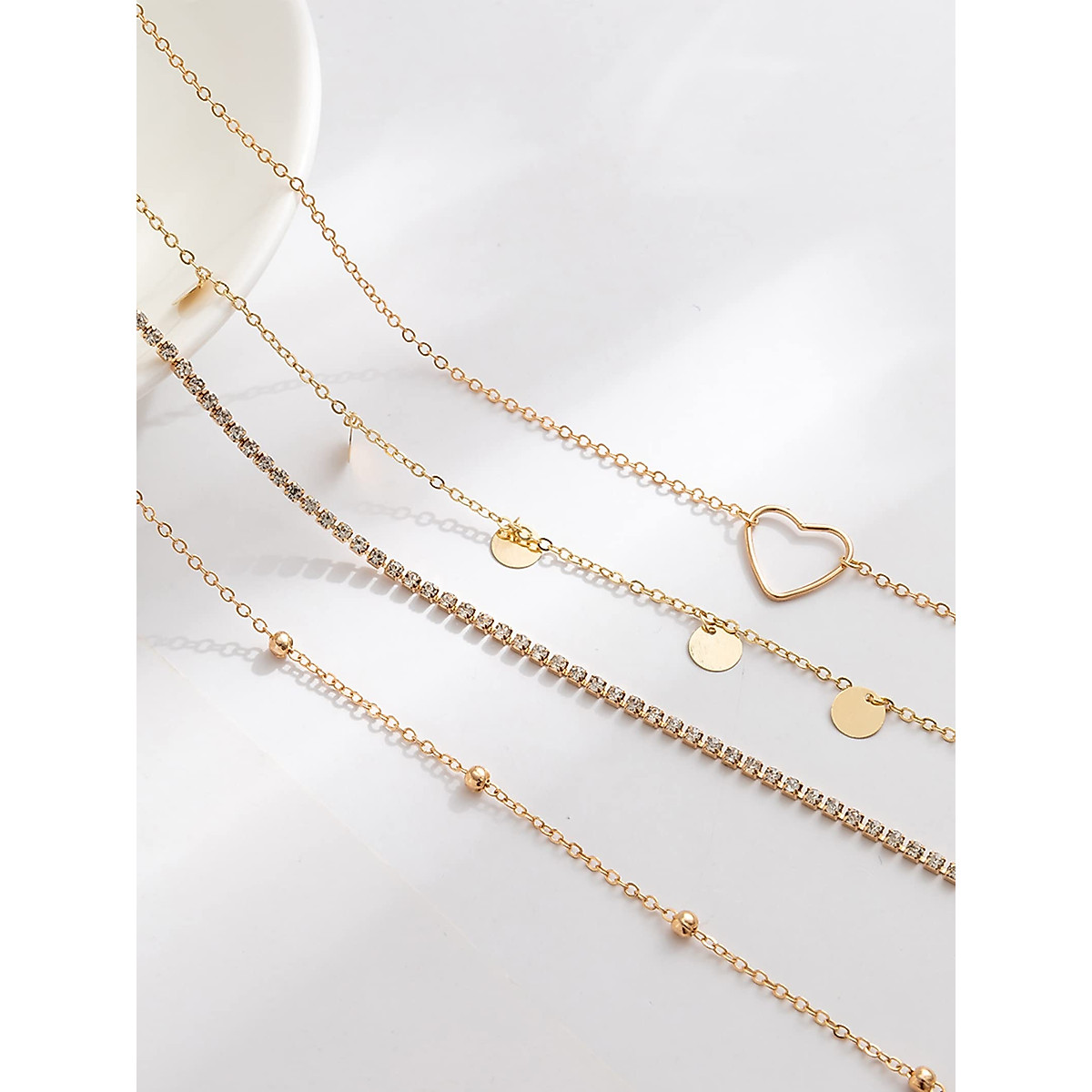 Waist Chain Belt Body Chain Gold Chain Belt Waist Beads Chains for Women Layered Belly Beads Chain Jewelry Gifts for Women Trendy Stocking Stuffers