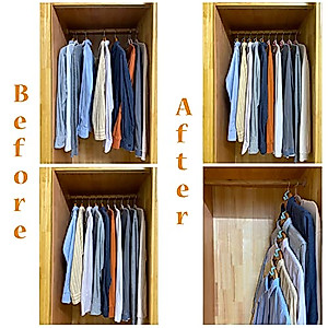 iYourHouse Clothes Hanger Connector Hooks 100pcs, Thicken Hanger Hooks for Clothes, Space Saving, Load Bearing, Cascading Closet Organization, Space Saver Hanger Organizers for Velvet and Wood Hangers