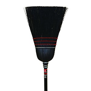 O'Cedar Commercial 6119-6 Warehouse Black Corn Broom (Pack of 1)