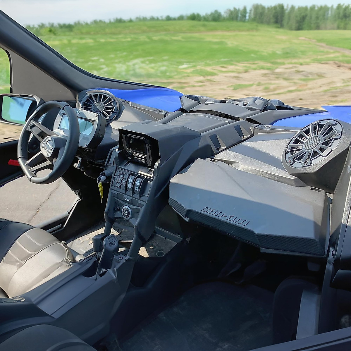 MB Quart MBQX-STG5-1 Can-Am Maverick X3 Premium Audio System | 4X 6.5 Speakers, 10" Sub, Bluetooth Radio, Dual 400W Amps | 2017+ Models