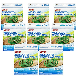 PIC Mosquito Repellent Coils 10 Each (8)
