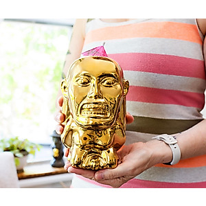 Geeki Tikis Indiana Jones Golden Idol Ceramic Mug | Holds 24 Ounces