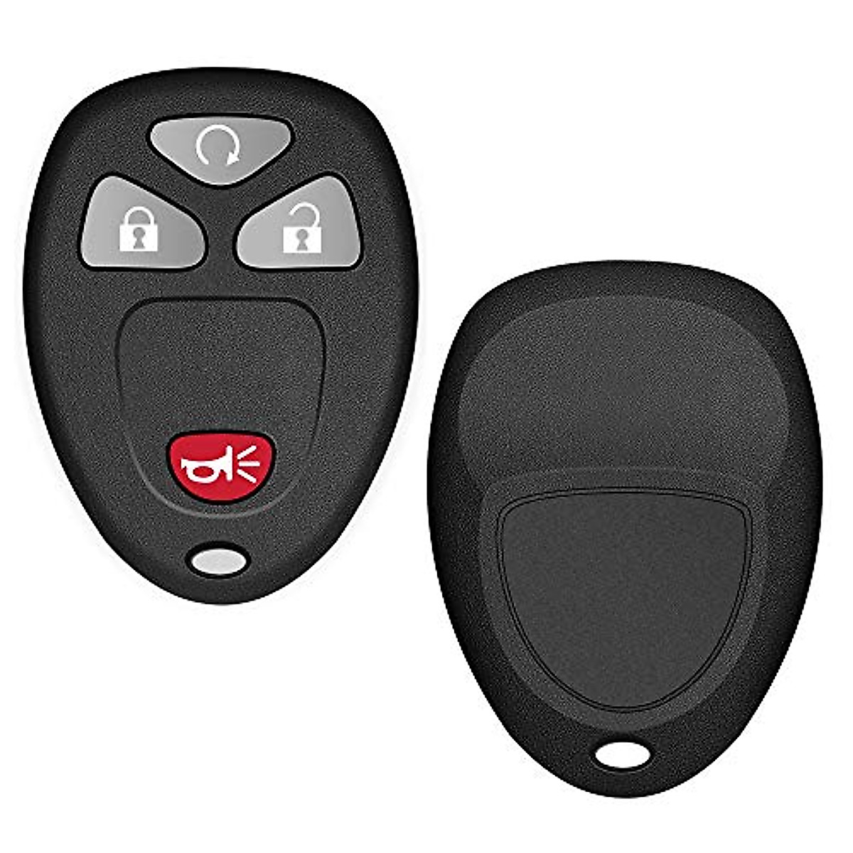 VOFONO Fits for Car Key Fob keyless Entry Remote Control Replacement Chevy Tahoe 2007-2014/ Silverado 1500 2500 2500 2007-2013 GMC Acadia 2007-2016 (OUC60270 OUC60221) 2PC