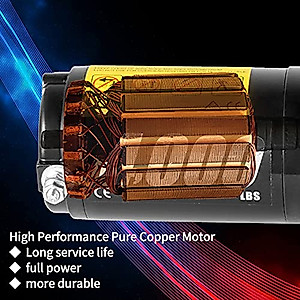 CXRCY 12V 4000 lbs Electric Winch Kits with 3/16"(4.7mm) Diameter x 32.8'(10m) Length Steel Rope ATV/UTV Winch for Towing Off Road Trailer with Wireless Remote Control and Mounting Bracket