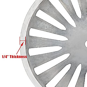 Leyso FS-DS Heavy Duty Aluminum Dome Sink Drain Strainer Floor Drain Cover for Kitchen, Restaurant, Bar, Buffet or Food Service. 5-1/4" Diameter x 2-1/4"H (1 pcs)