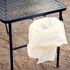 Lifetime Folding Tailgate Table with Grill Rack, 5-Foot, Pumice & Black