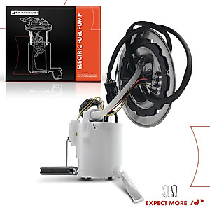 A-Premium Electric Fuel Pump Module Assembly with Sending Unit Compatible with Ford Mustang 1999 2000, V6 3.8L V8 4.6L, Replace# XR3Z9H307AD, XR3Z9H307AE