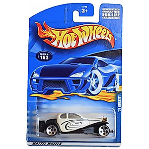 Hot Wheels '37 Bugatti, [White/Black] #163 5dot