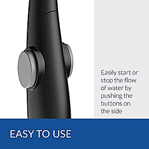 Bio Bidet 7ZPEARLHCB Toilet Attachment Kit for Posterior & Feminine Wash | Pearl Handheld Sprayer, Black